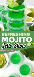 Mojito Jello Shots Recipe - ZEN AND HONEY