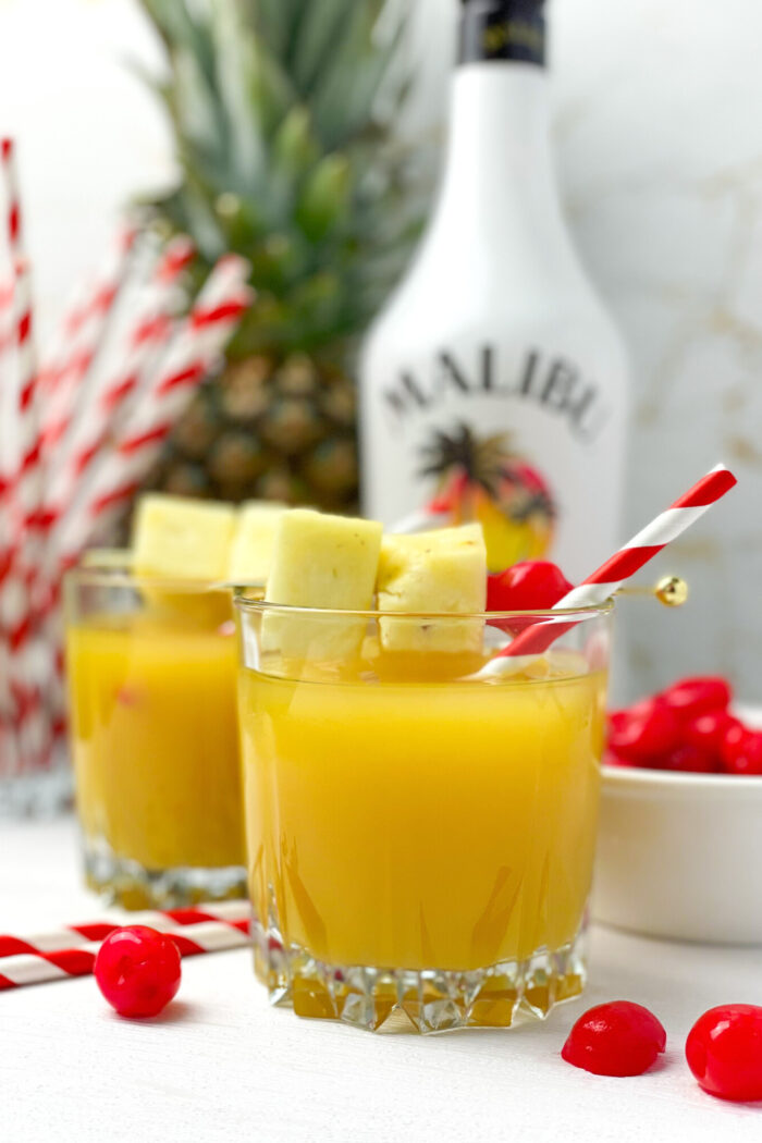 Pineapple Rum Punch Recipe - ZEN AND HONEY