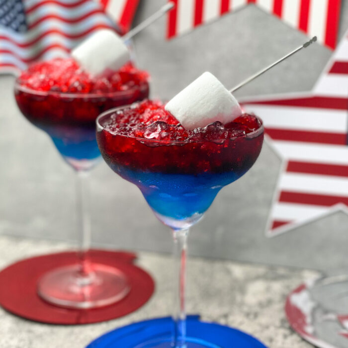 Red White And Blue Margarita - ZEN AND HONEY