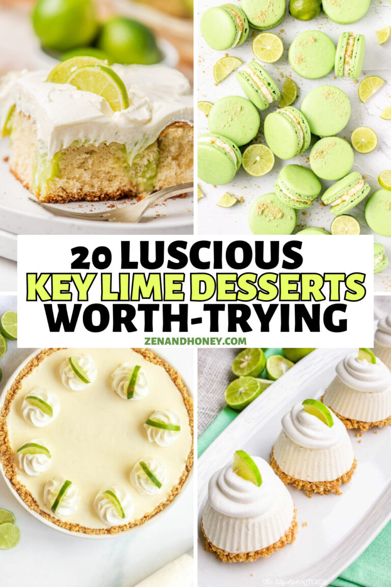 20 Luscious Key Lime Desserts - ZEN AND HONEY