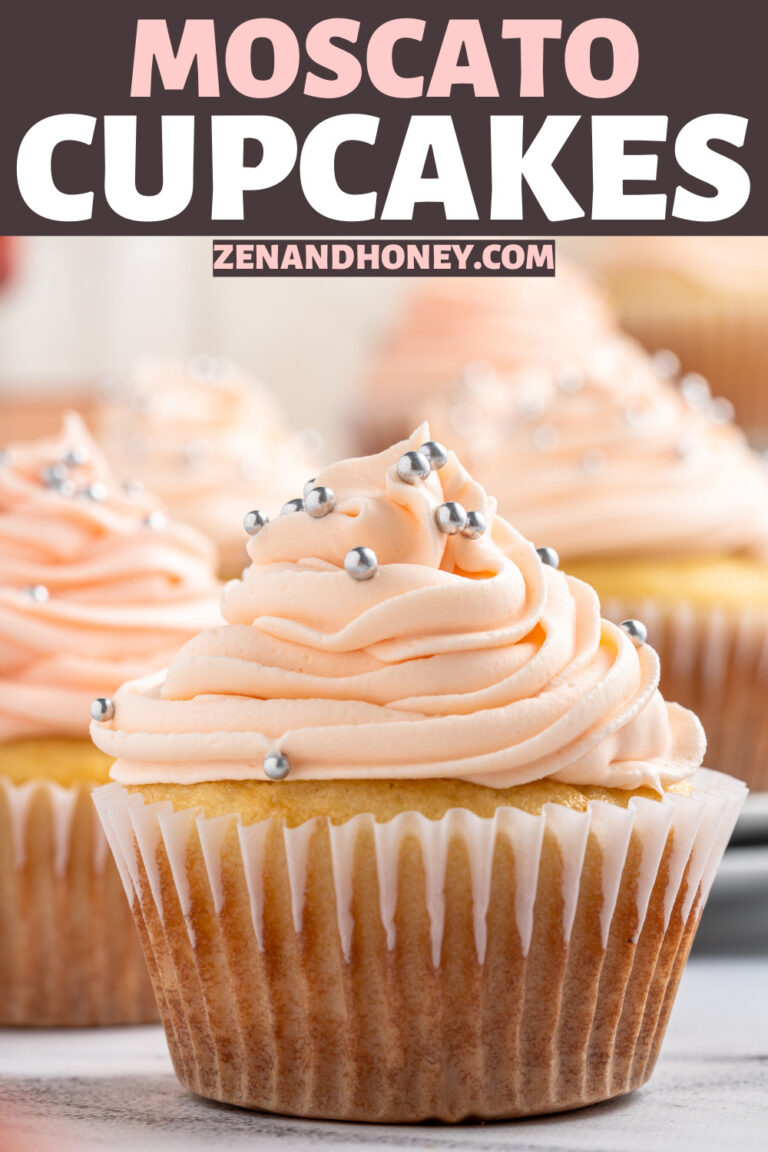 Moscato Cupcakes - ZEN AND HONEY