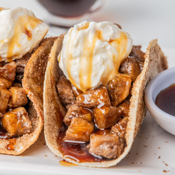 Apple Pie Tacos - ZEN AND HONEY