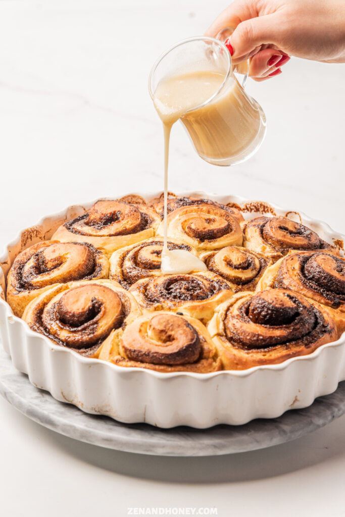 Maple Cinnamon Rolls - ZEN AND HONEY
