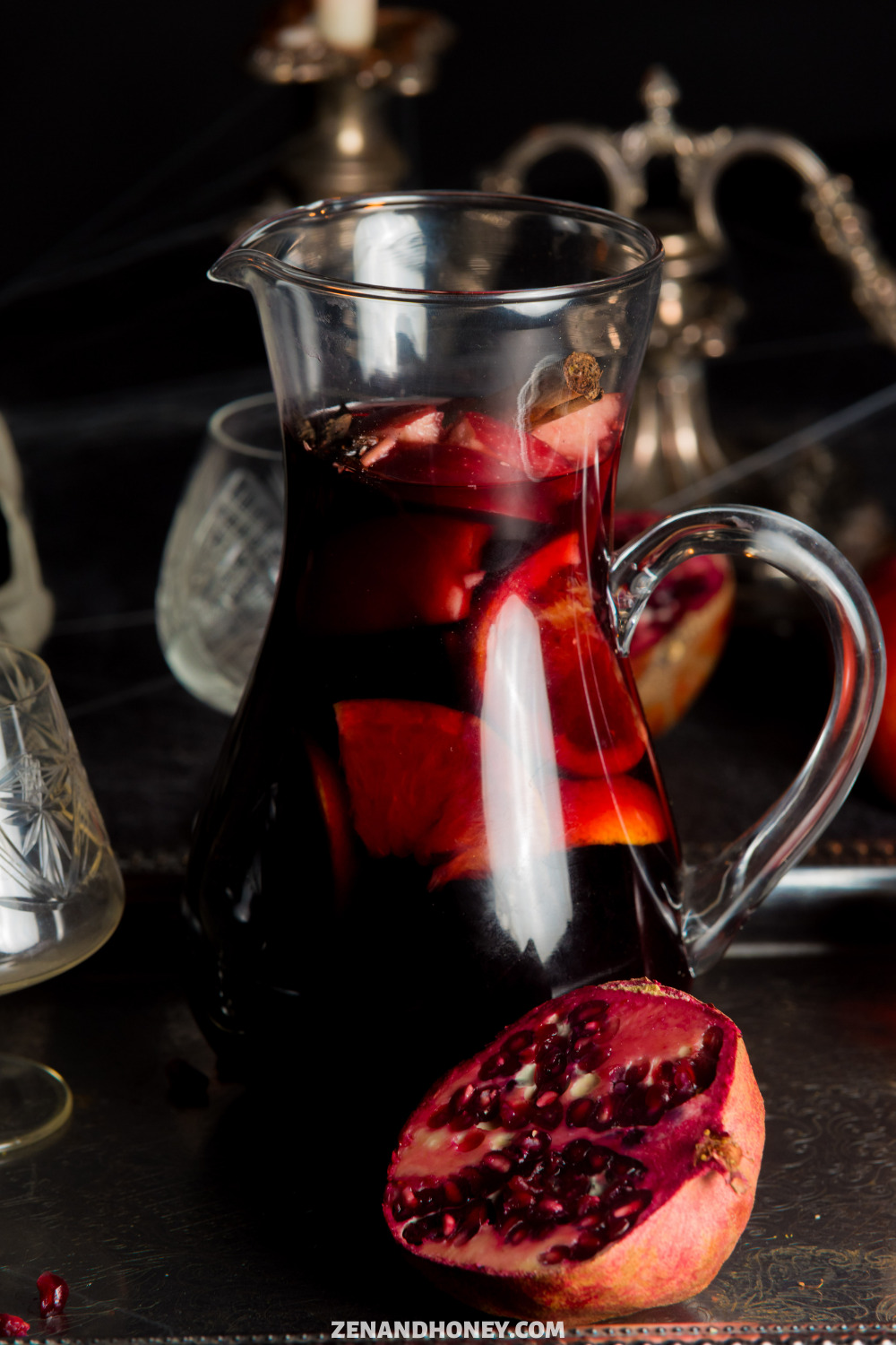 Halloween Sangria - ZEN AND HONEY