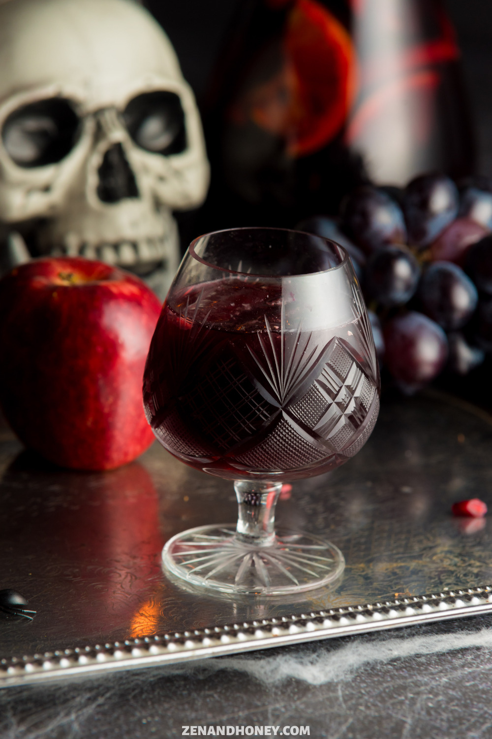 Halloween Sangria - ZEN AND HONEY