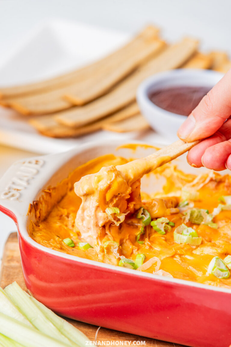 BBQ Chicken Dip - ZEN AND HONEY