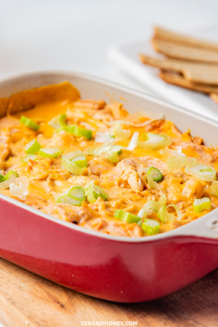 BBQ Chicken Dip - ZEN AND HONEY