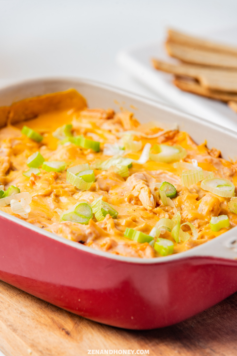 BBQ Chicken Dip - ZEN AND HONEY