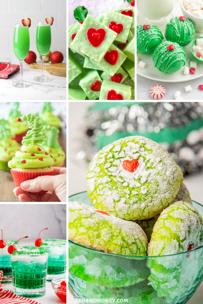 20 Insanely Festive Grinch Recipes for Christmas - ZEN AND HONEY