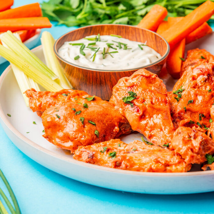 Buffalo Ranch Wings - ZEN AND HONEY