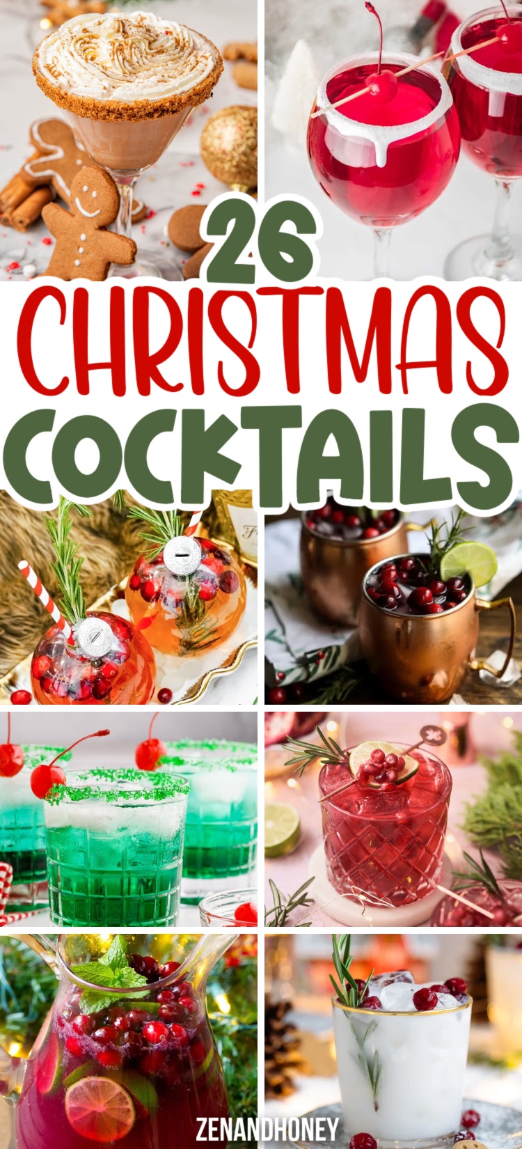 27 Festive & Easy Holiday Drinks - ZEN AND HONEY
