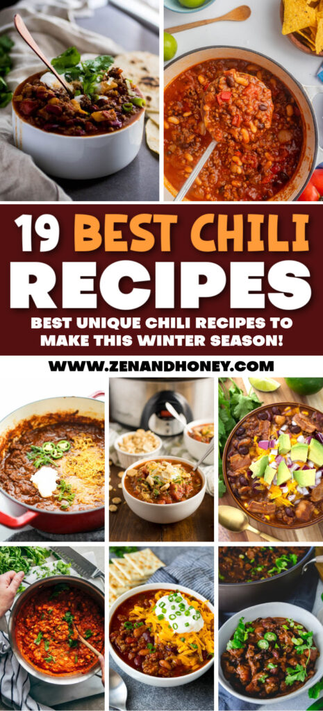 19 Hearty & Unique Chili Recipes - ZEN AND HONEY