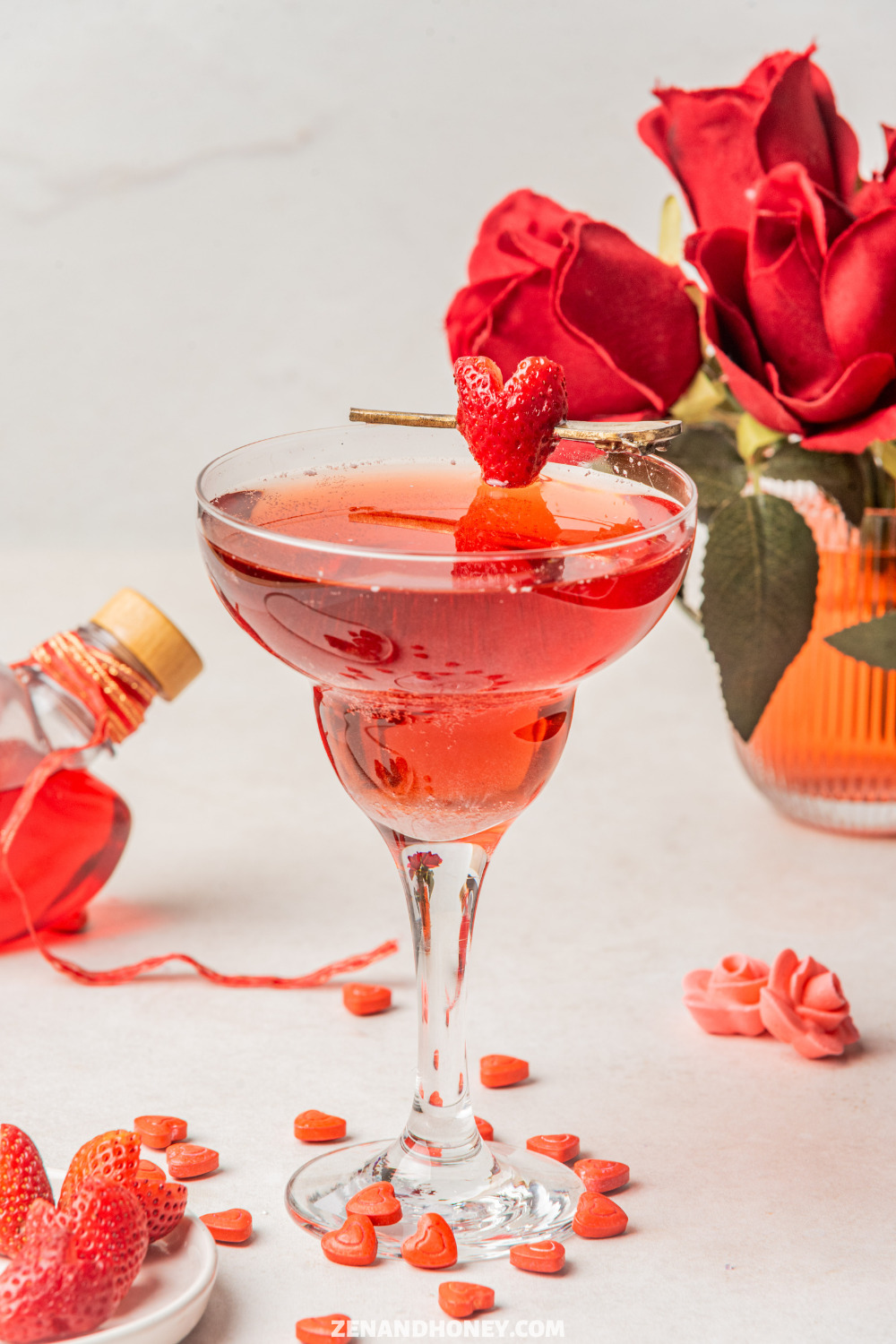Love Potion Cocktail - ZEN AND HONEY