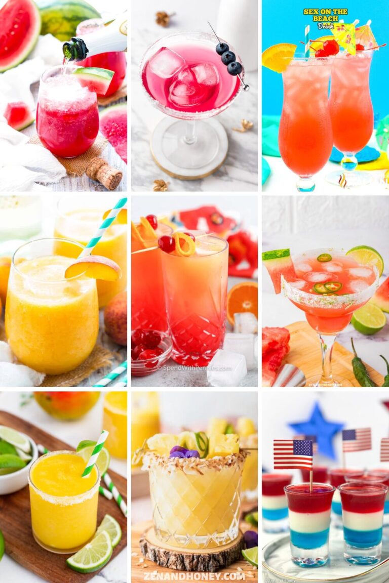 33 Easy Summer Cocktails Just Begging for a Patio Party - ZEN AND HONEY