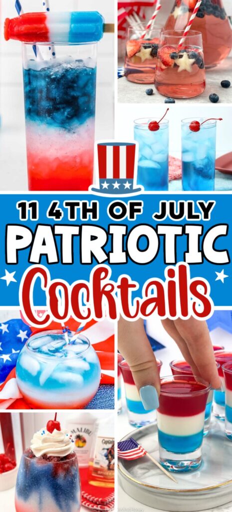 11 Red White And Blue Cocktails for Your Patriotic Party - ZEN AND HONEY
