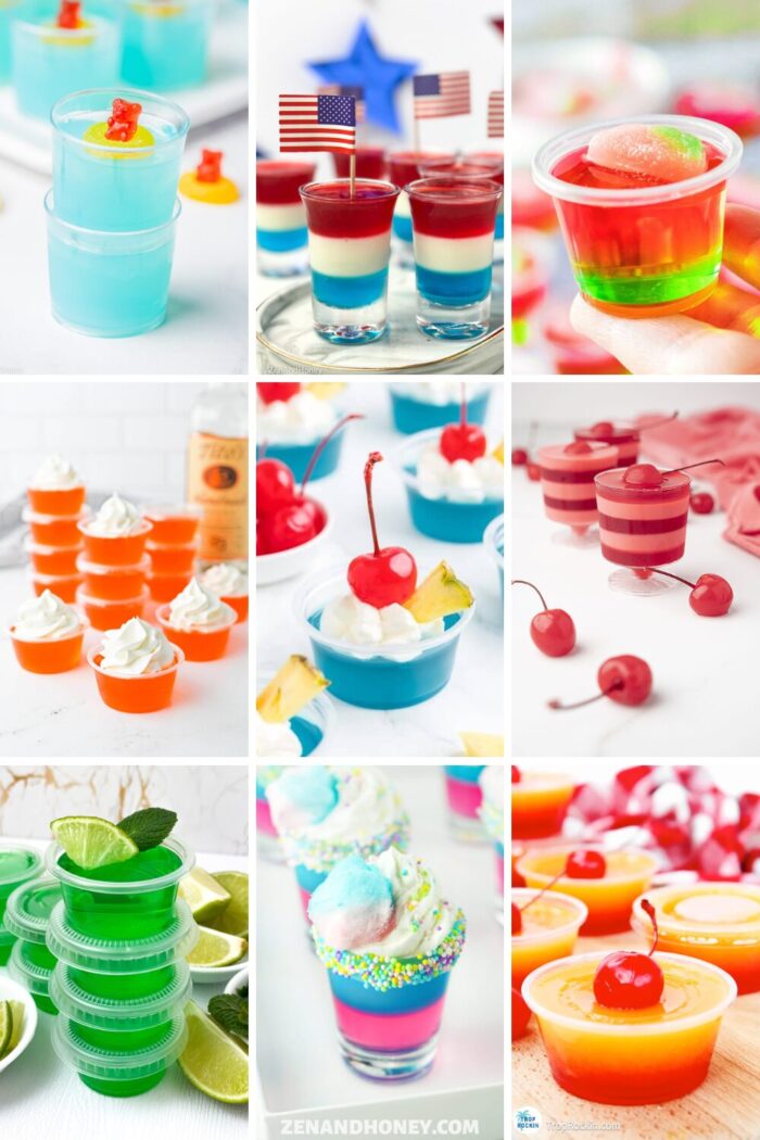 30 Easy Jello Shots to Get the Party Started - ZEN AND HONEY