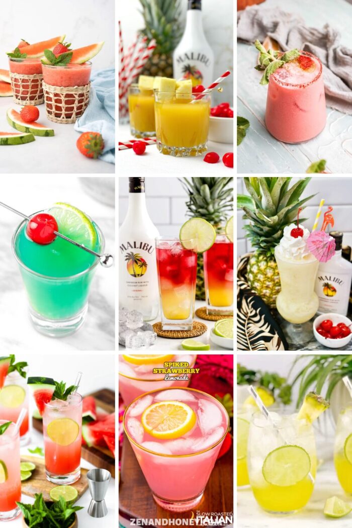 15 Show-Stopping Malibu Rum Drink Recipes - ZEN AND HONEY
