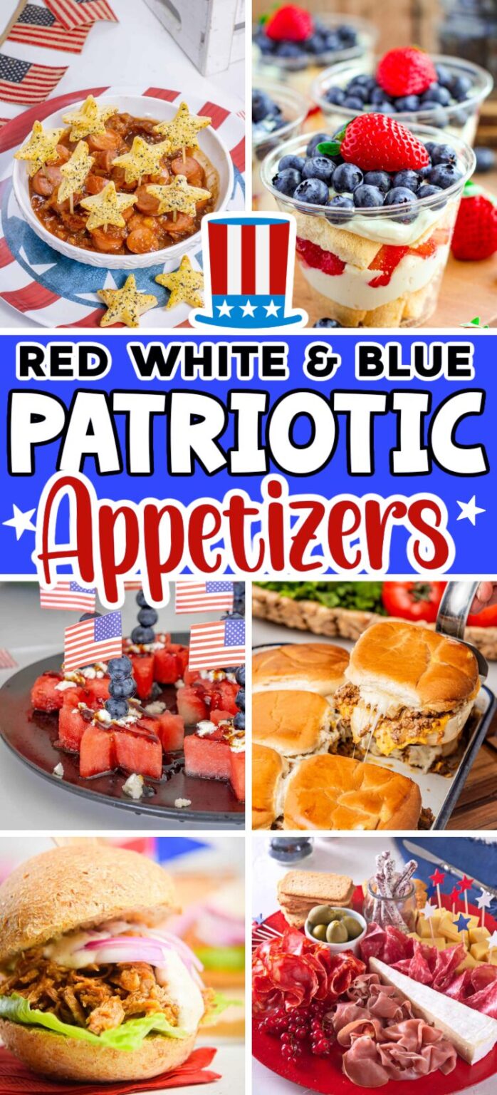 19 Patriotic Appetizers to Spark a Celebration - ZEN AND HONEY