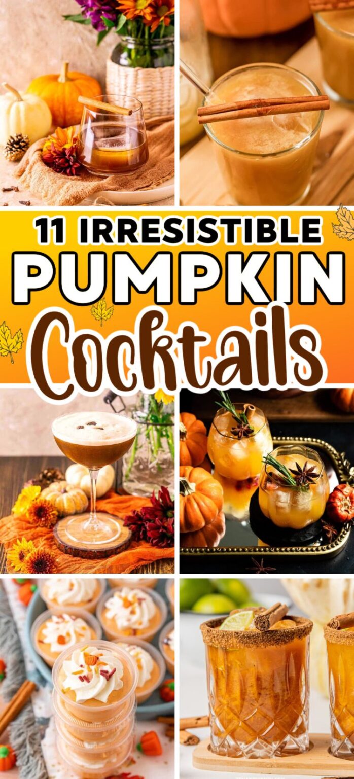 11 Fall Pumpkin Cocktails That Are Perfect In Every Way - ZEN AND HONEY