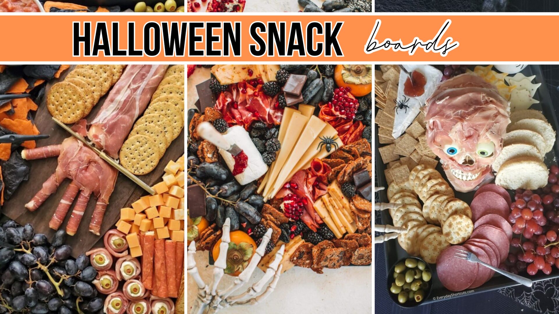 13 Spine-Chilling Halloween Charcuterie Board Ideas for a Party - ZEN ...