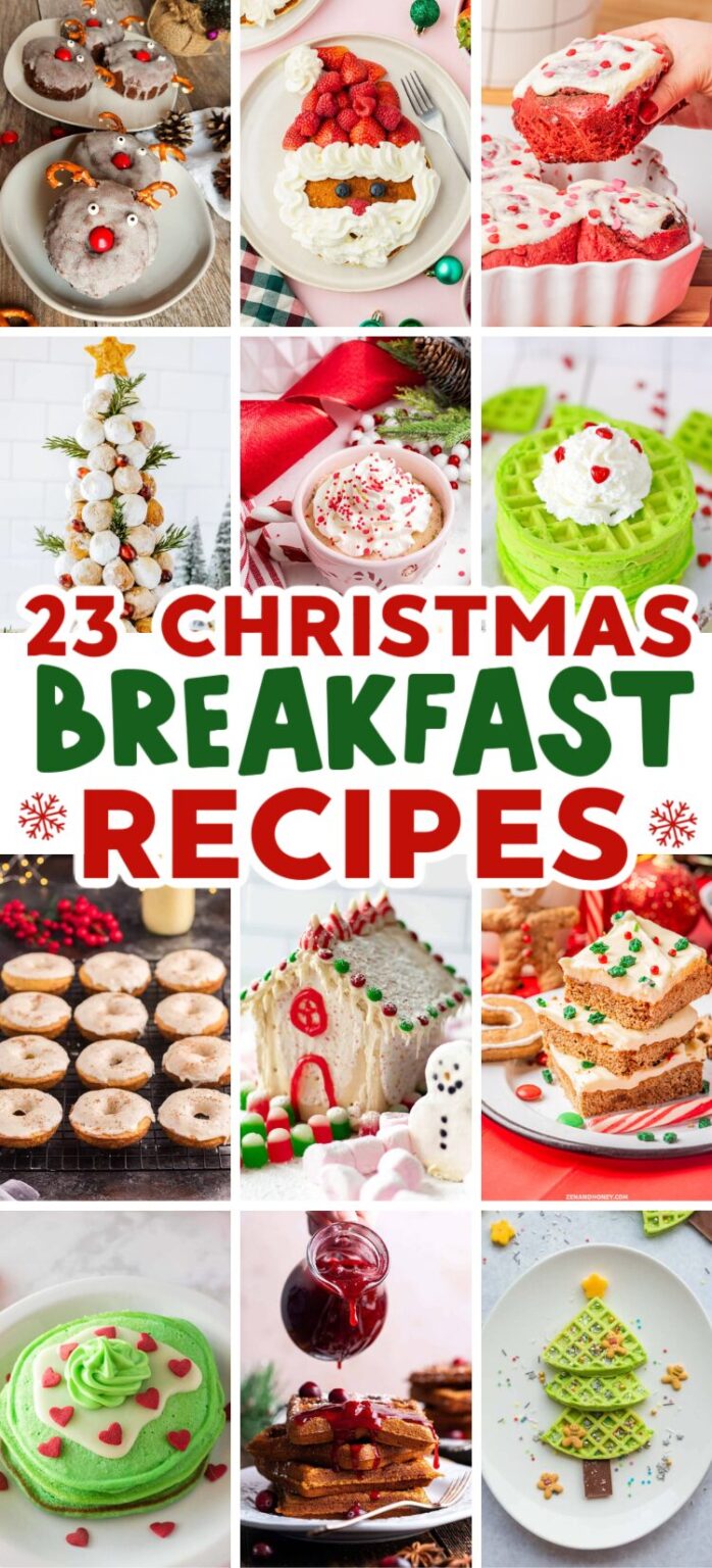 23 Christmas Breakfast Ideas for a Festive Holiday Morning - ZEN AND HONEY