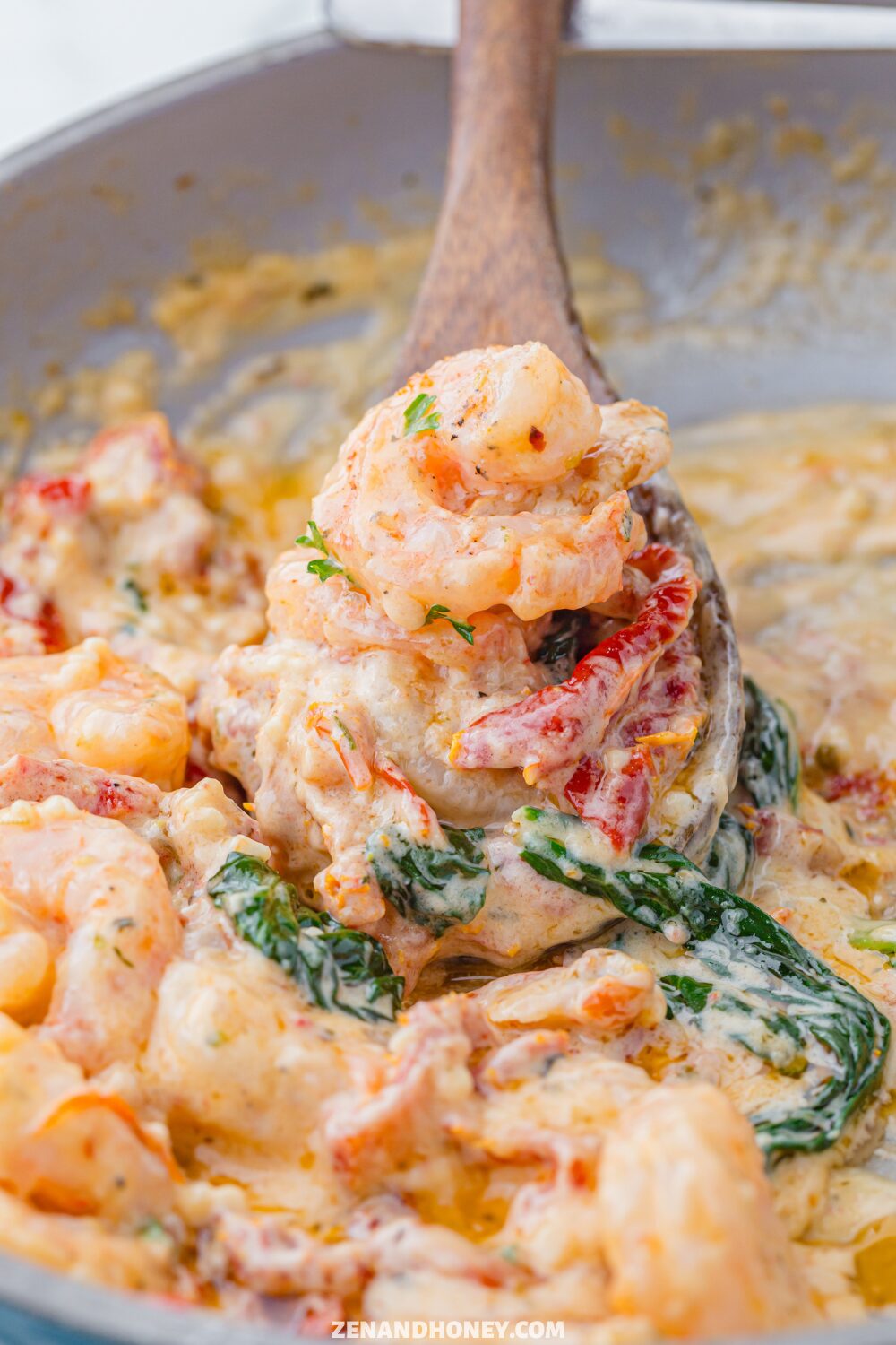 Tuscan Shrimp - ZEN AND HONEY