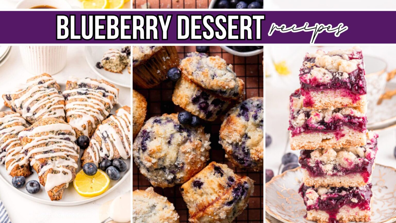 18 Mouth-Watering Blueberry Desserts That're Bursting With Flavor - ZEN ...