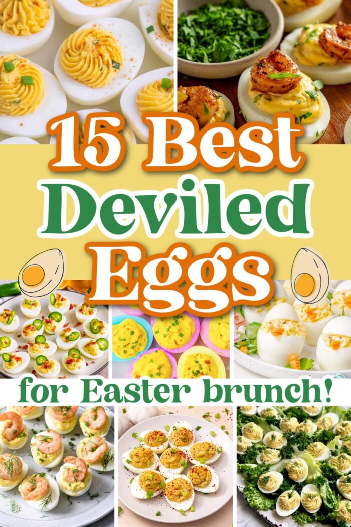 15 Unique Deviled Eggs Recipes for Easter Sunday Morning - ZEN AND HONEY