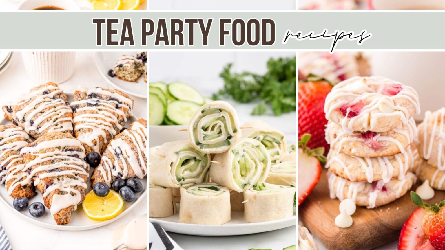 20 Fancy Tea Party Food Ideas for a Lovely Afternoon Brunch - ZEN AND HONEY