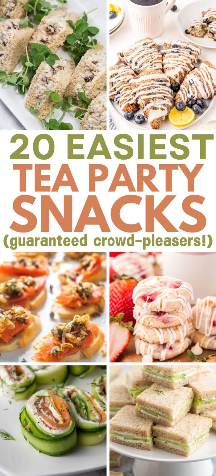 20 Fancy Tea Party Food Ideas for a Lovely Afternoon Brunch - ZEN AND HONEY