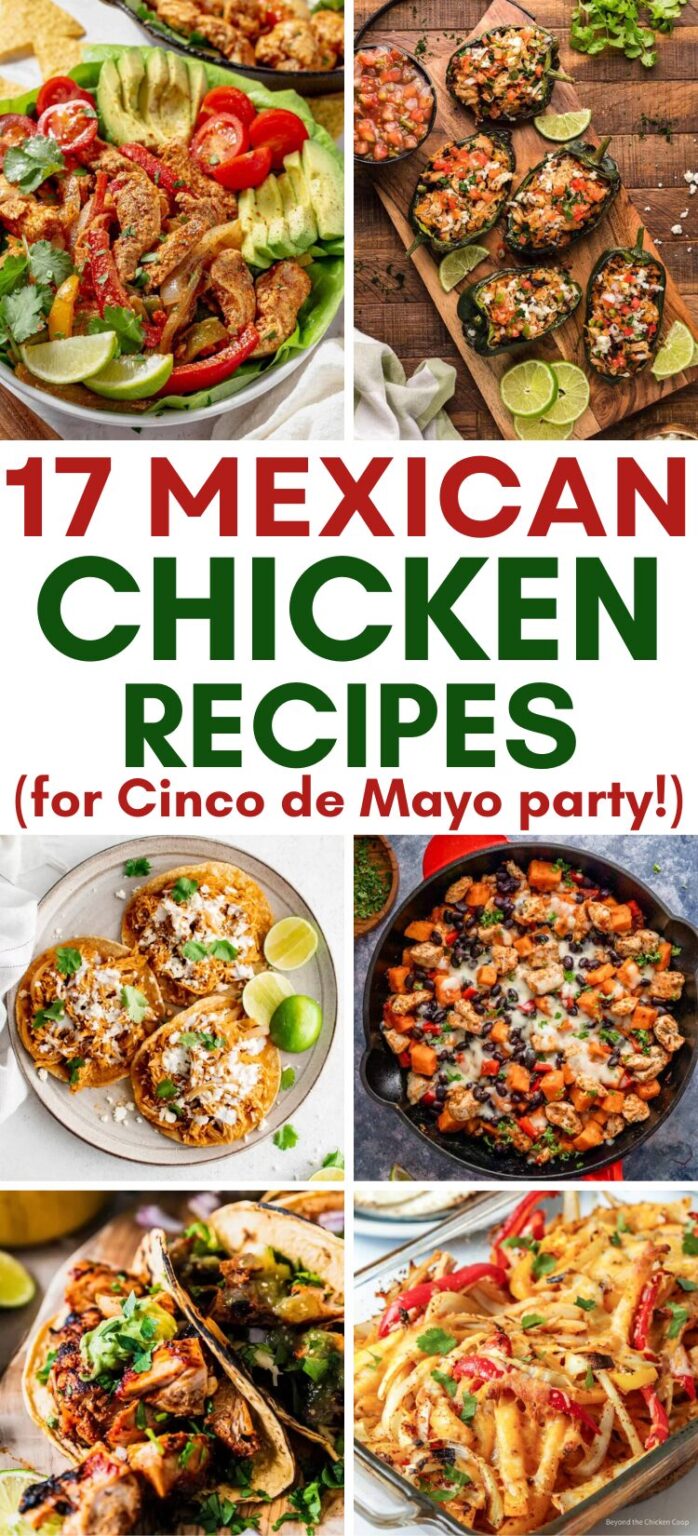 17 Mexican Chicken Recipes To Turn Dinner Into a Fiesta - ZEN AND HONEY
