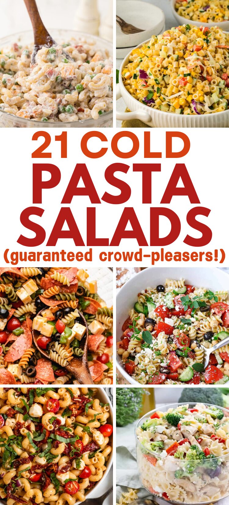21 Best Cold Pasta Salad Recipes for a Crowd - ZEN AND HONEY