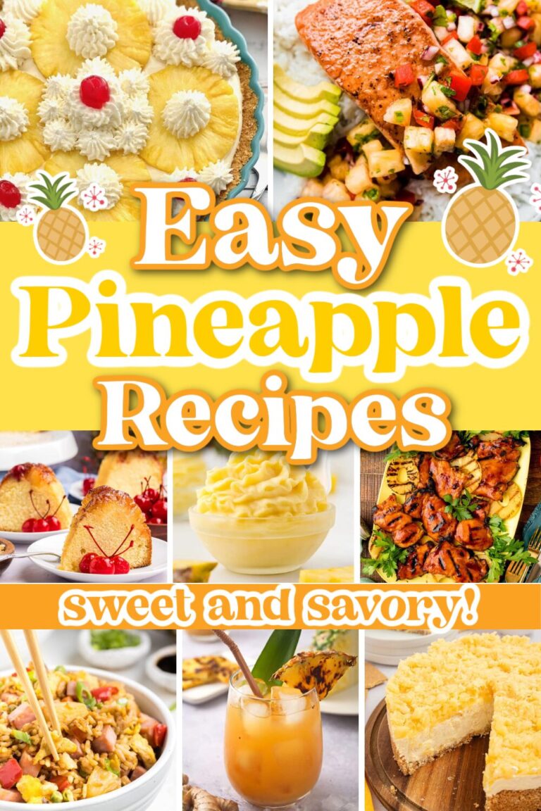 21 Sweet & Savory Pineapple Recipes to Brighten Your Table - ZEN AND HONEY