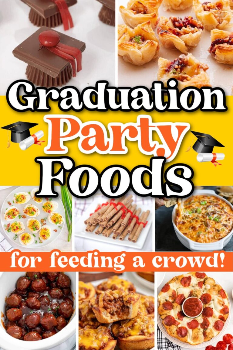 18 Easy Graduation Party Food Ideas That'll Get an A+ - ZEN AND HONEY