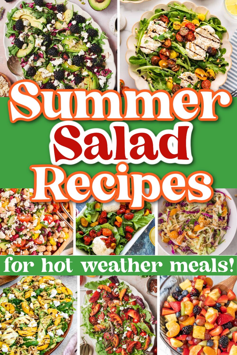 19 Crisp Summer Salad Recipes for Hot Weather Meals - ZEN AND HONEY