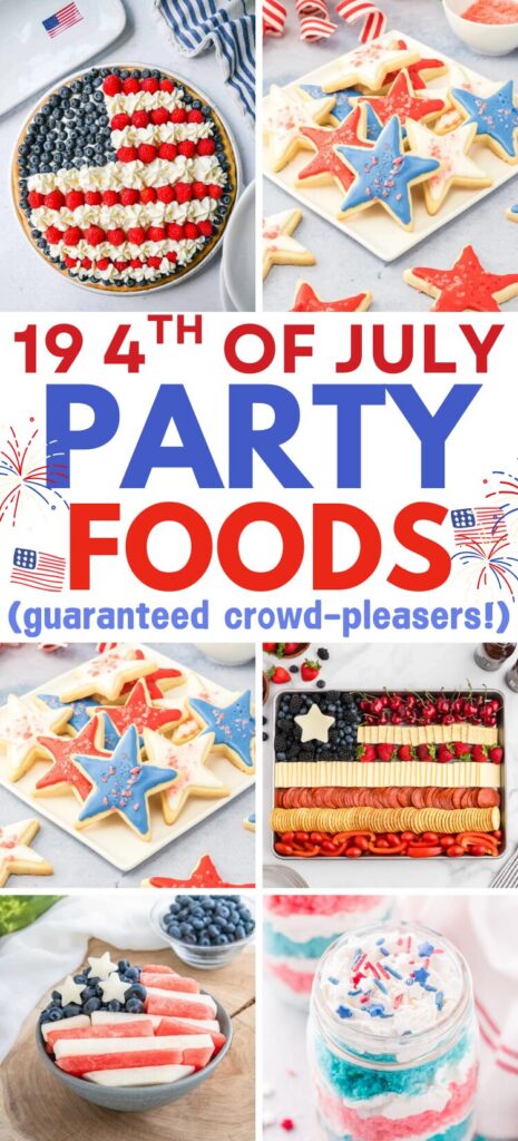 19 Red White and Blue 4th of July Food Ideas - ZEN AND HONEY