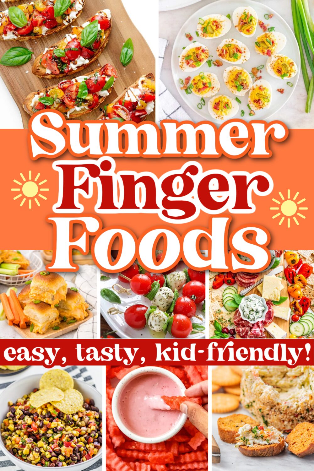 20 Easy Summer Finger Foods For Kicking Off Parties - ZEN AND HONEY