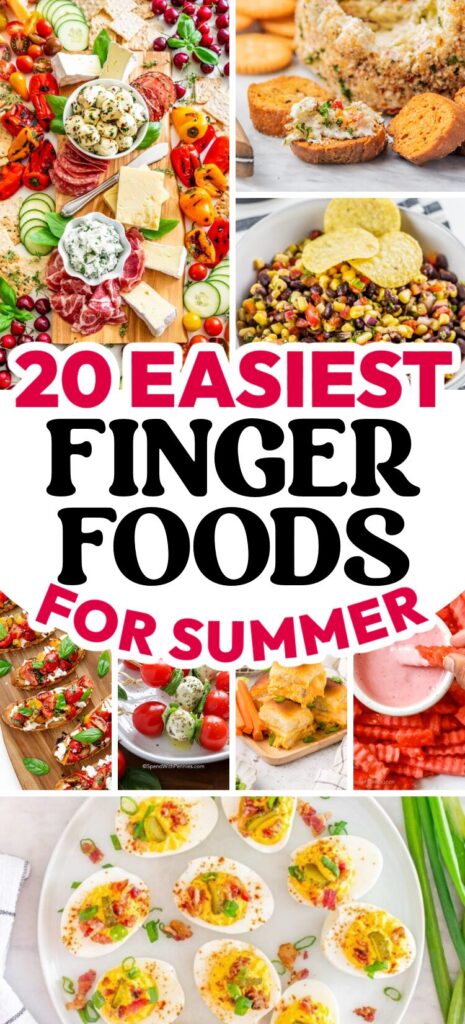 20 Easy Summer Finger Foods For Kicking Off Parties - ZEN AND HONEY