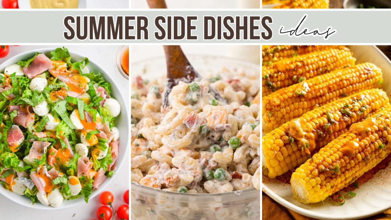 20 Crowd-Pleasing Summer Side Dishes for Cookout - ZEN AND HONEY