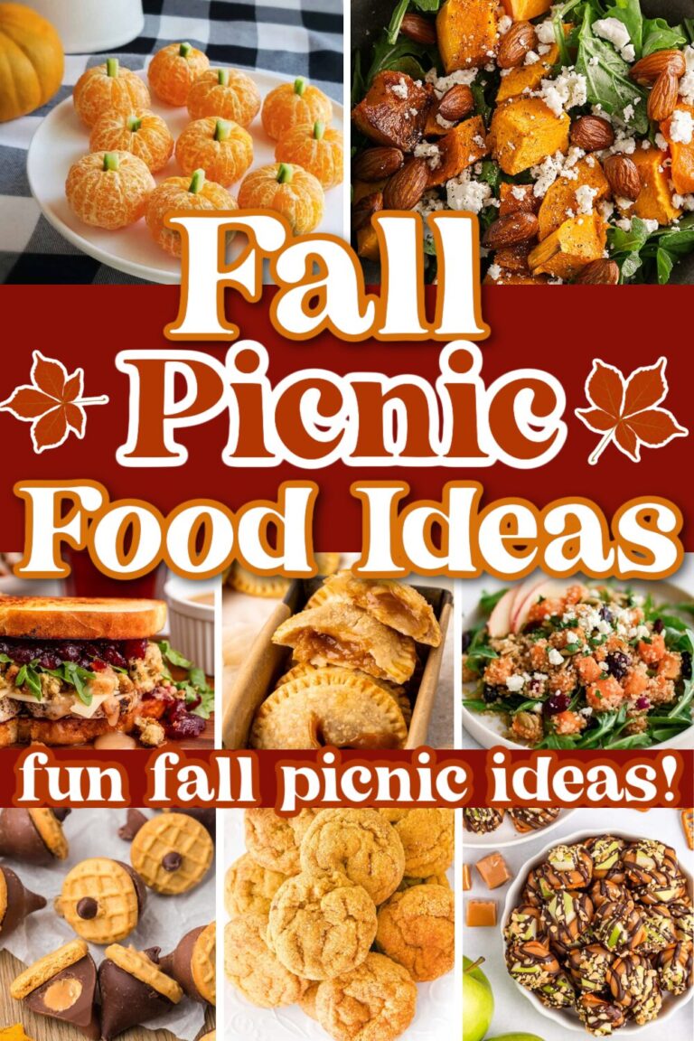 20 Easy Fall Picnic Food Ideas Fit To Feed The Crowd - ZEN AND HONEY
