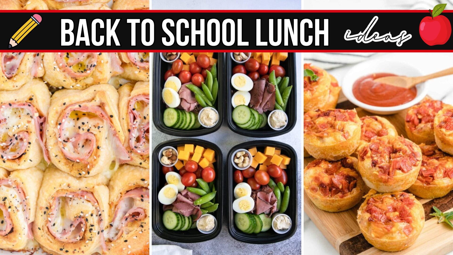 19 Fun Back To School Lunch Ideas for Kids - ZEN AND HONEY