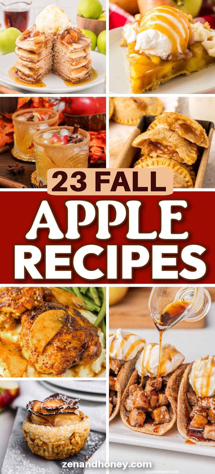 23 Sweet & Savory Fall Apple Recipes - ZEN AND HONEY