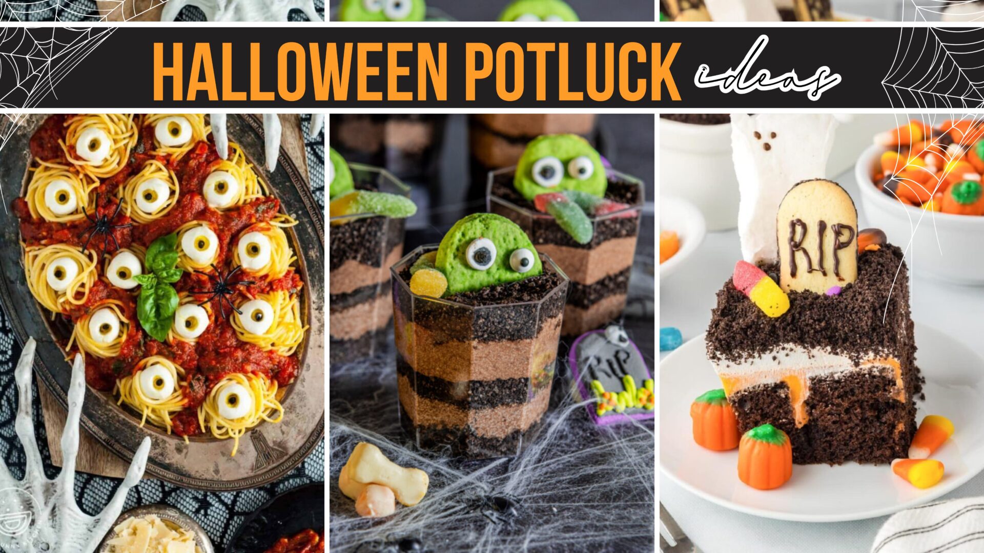 20 Spine-Chilling Halloween Potluck Dishes - ZEN AND HONEY