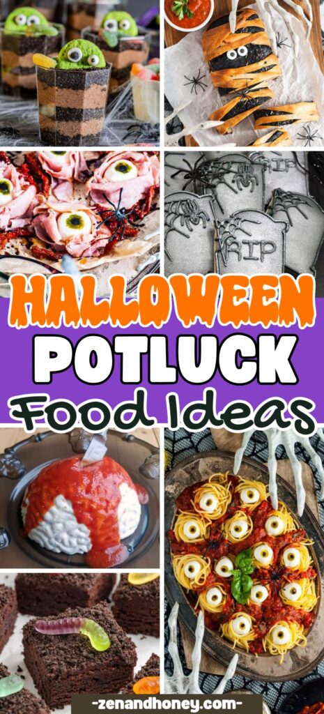 20 Spine-Chilling Halloween Potluck Dishes - ZEN AND HONEY