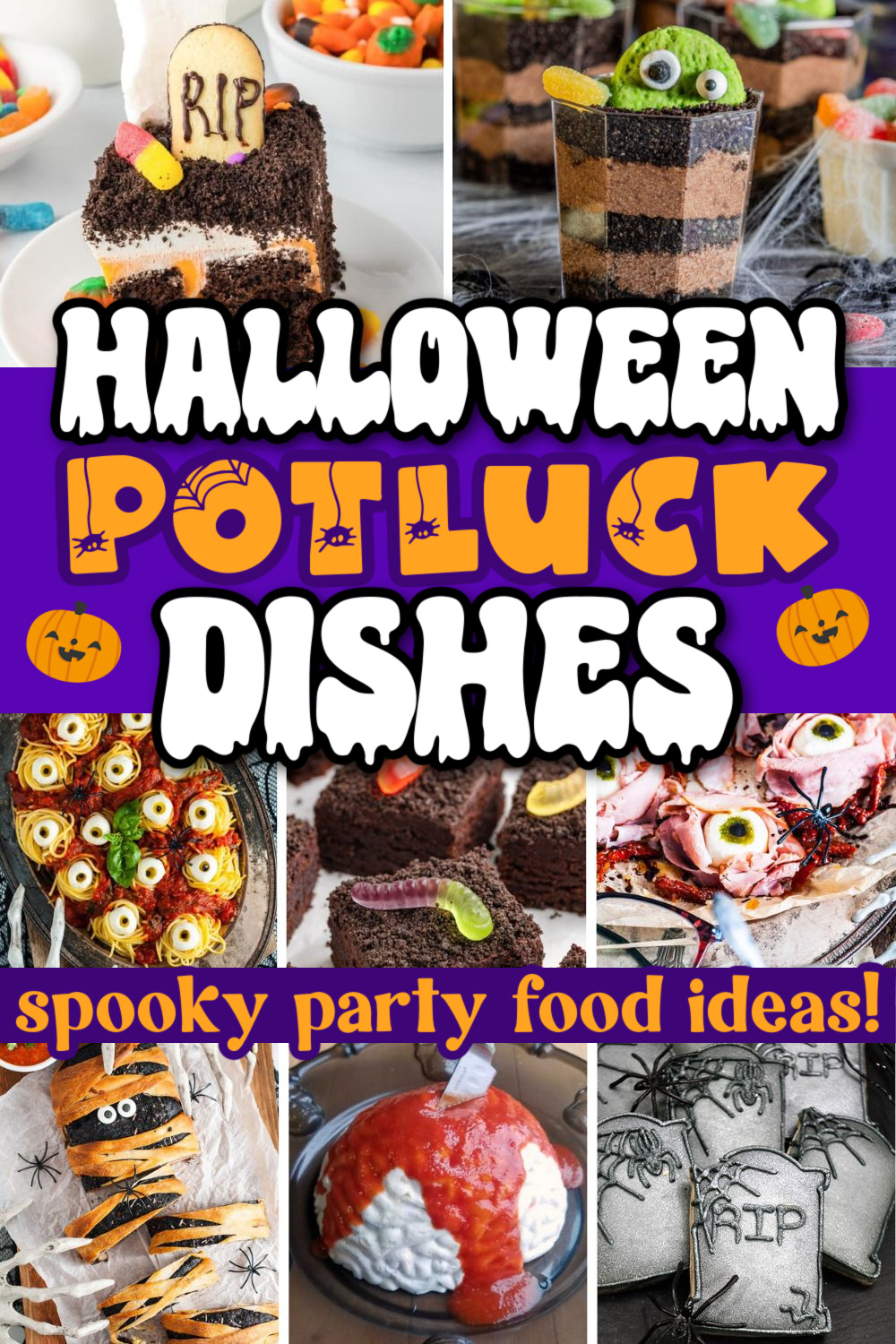 20 Spine-Chilling Halloween Potluck Dishes - ZEN AND HONEY