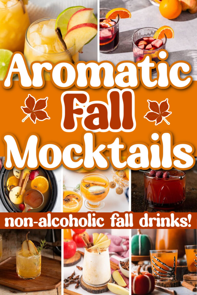 10 Festive Fall Mocktails To Spice Up Your Season - ZEN AND HONEY