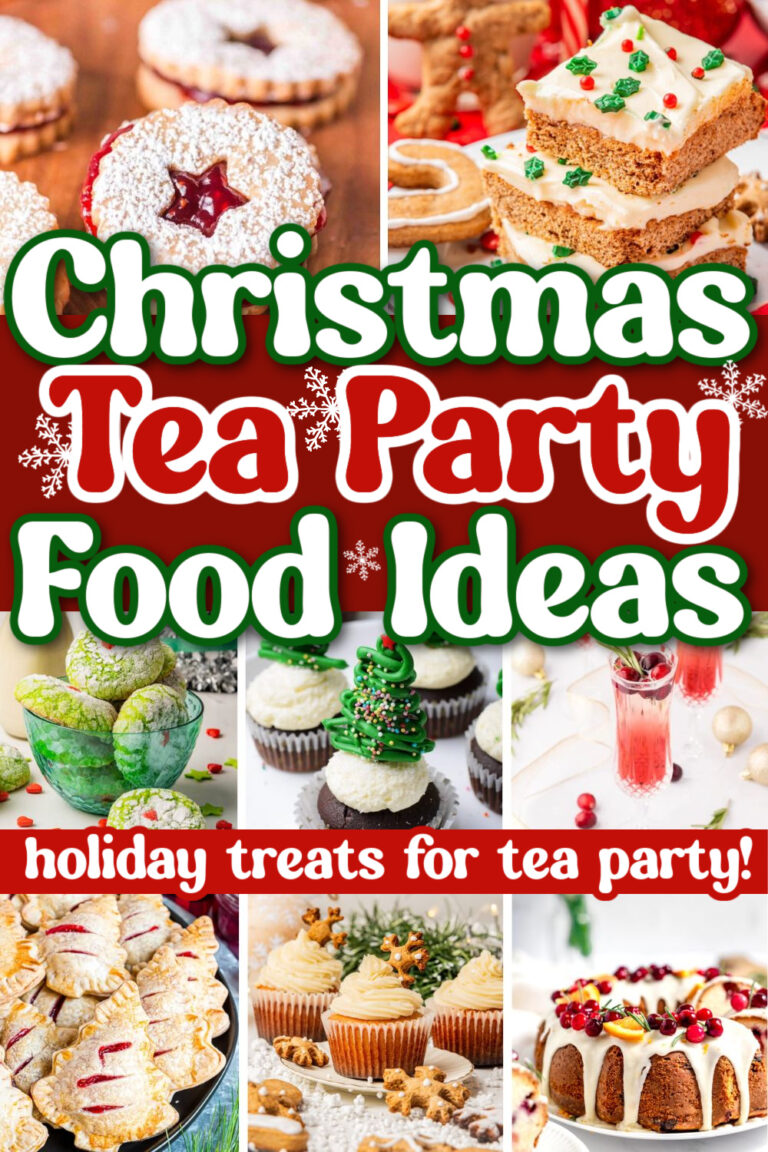 21 Christmas Tea Party Food Ideas for a Merry Afternoon Tea - ZEN AND HONEY