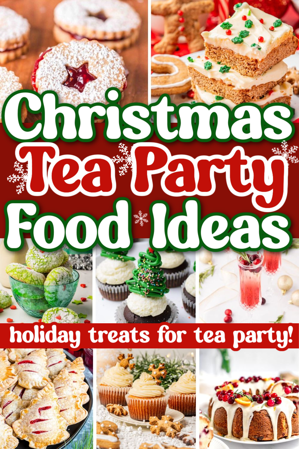 21 Christmas Tea Party Food Ideas for a Merry Afternoon Tea - ZEN AND HONEY