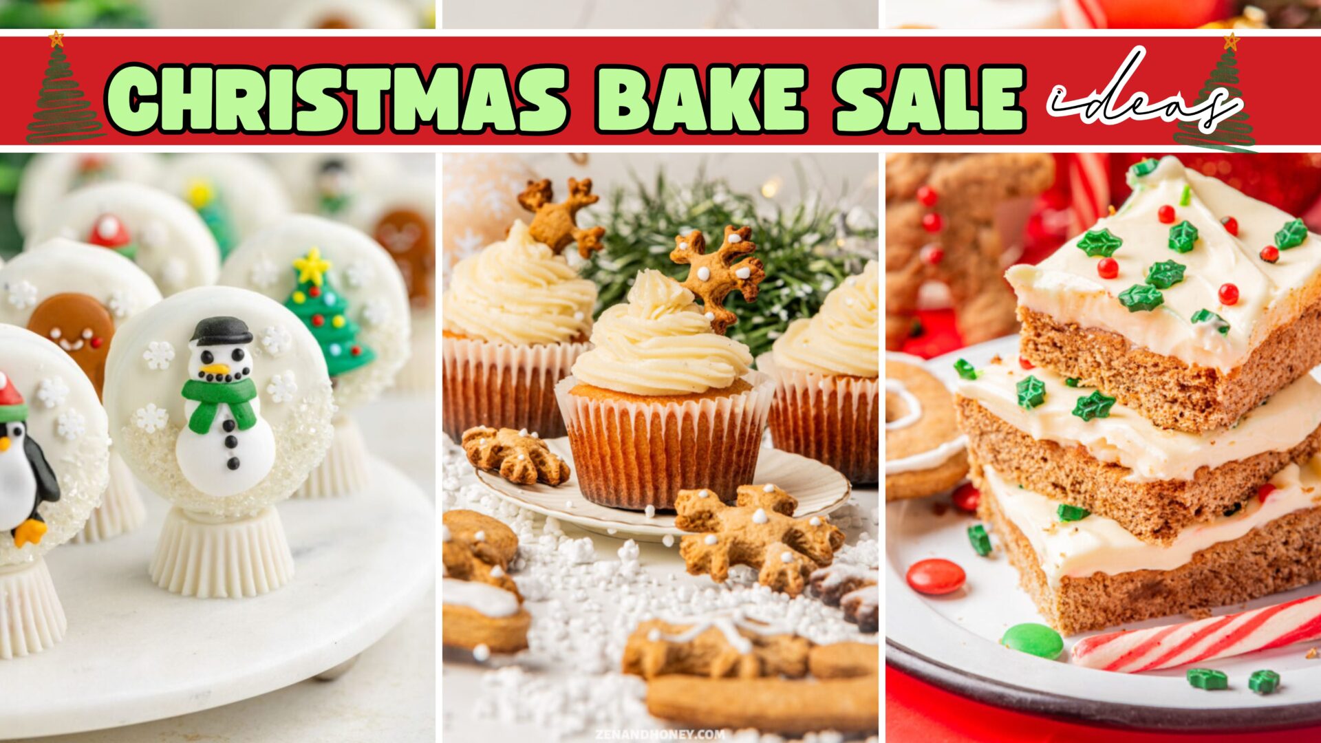18 Head-Turning Christmas Bake Sale Ideas That Sell - ZEN AND HONEY