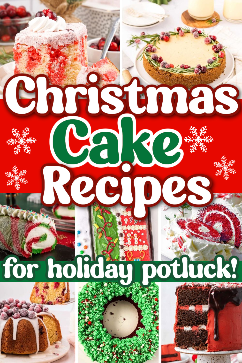 16 Bakery-Worthy Christmas Cake Recipes Everyone Will Love - ZEN AND HONEY